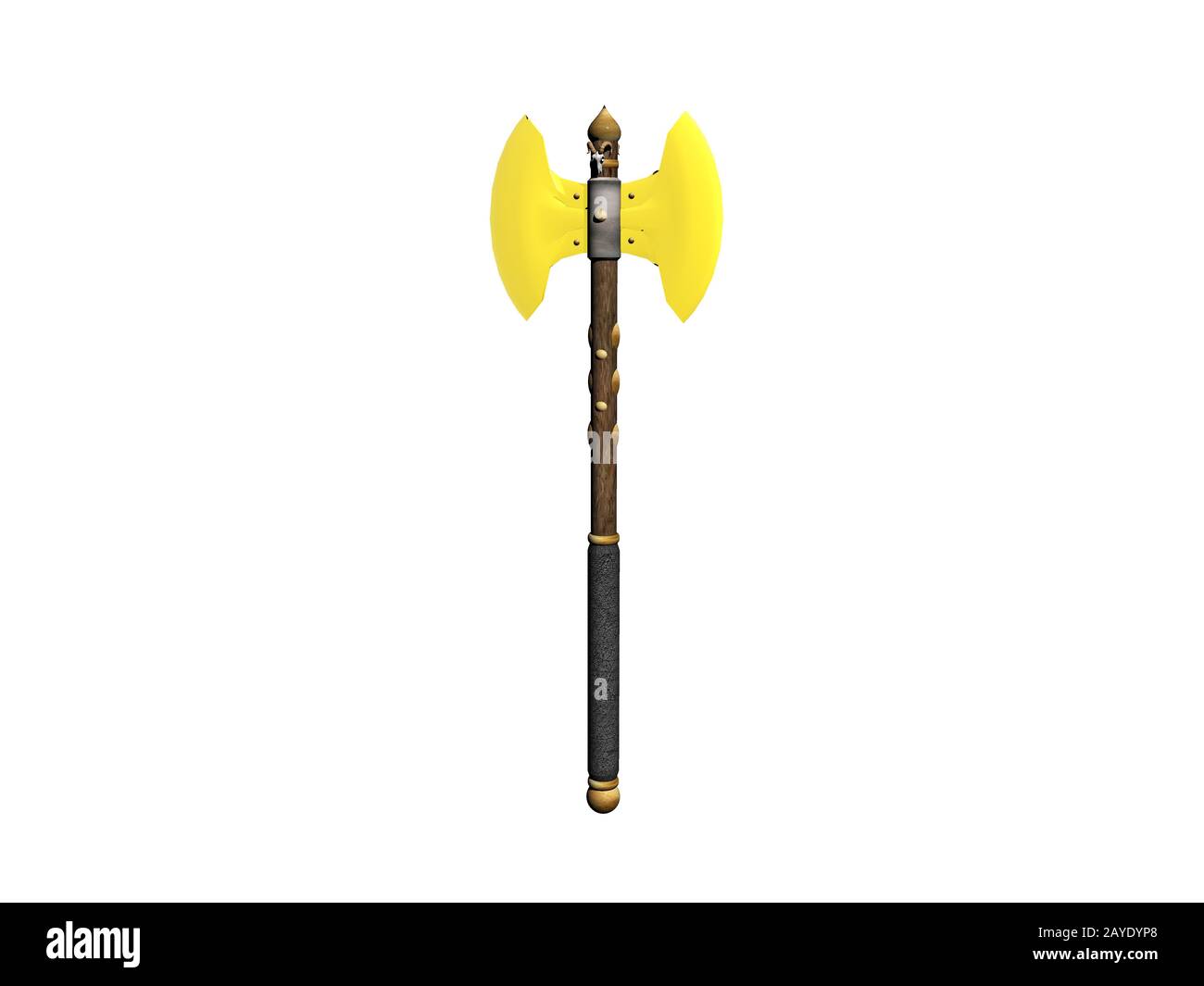 Sword blade golden Cut Out Stock Images & Pictures - Alamy