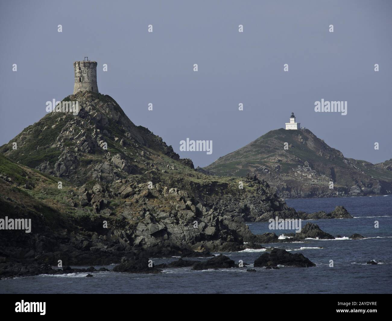 tower on the island Stock Photo - Alamy