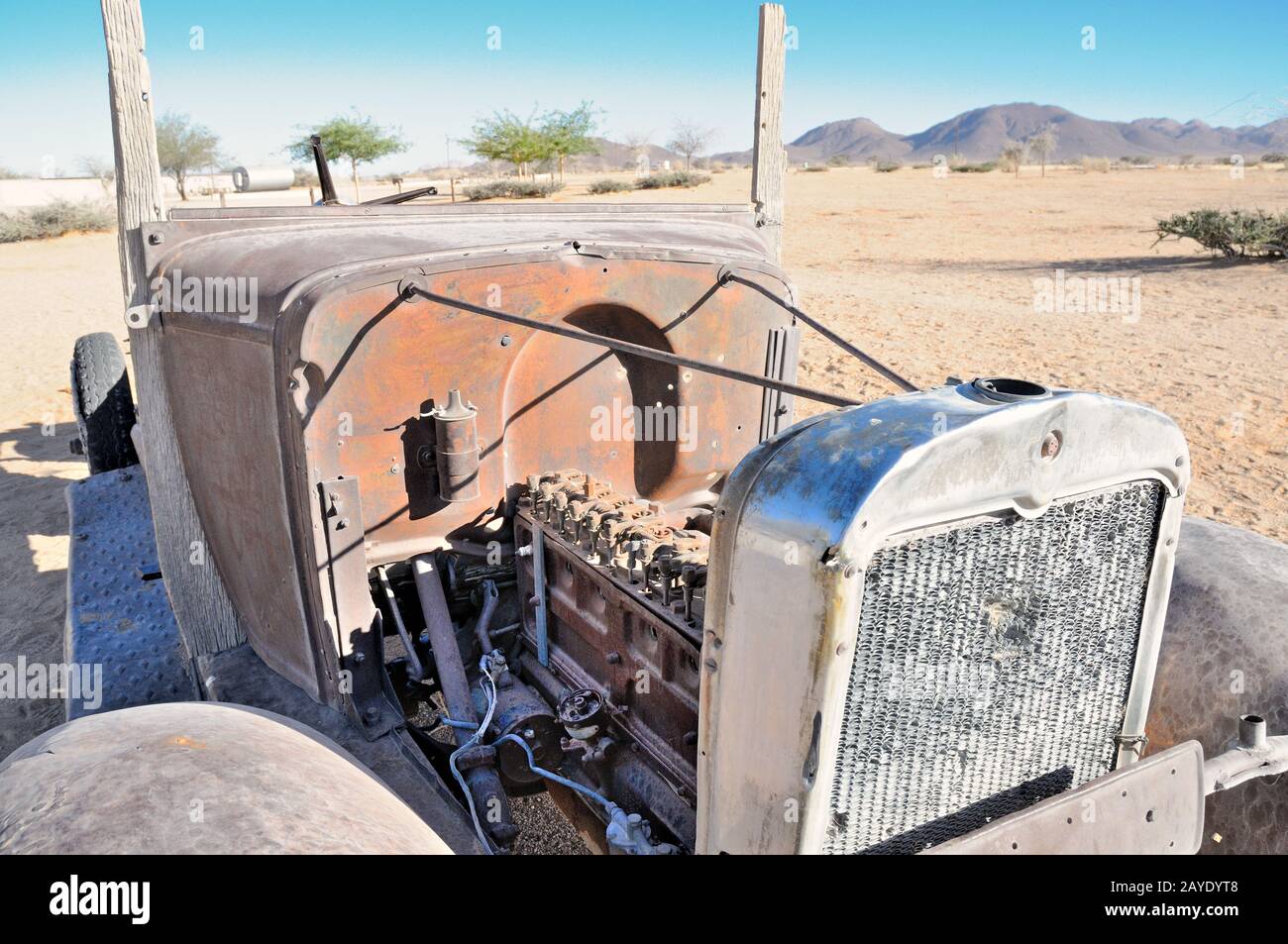 the old cars in Namibia Stock Photo - Alamy