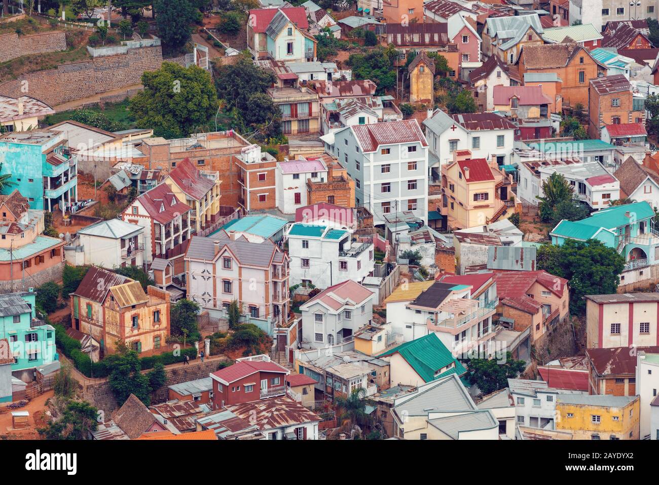 capital of Madagascar. Antananarivo Stock Photo - Alamy