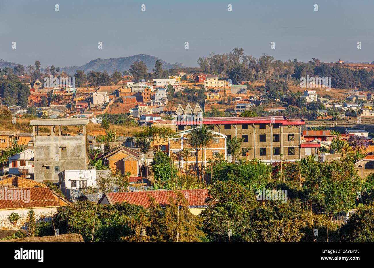 capital of Madagascar. Antananarivo Stock Photo - Alamy