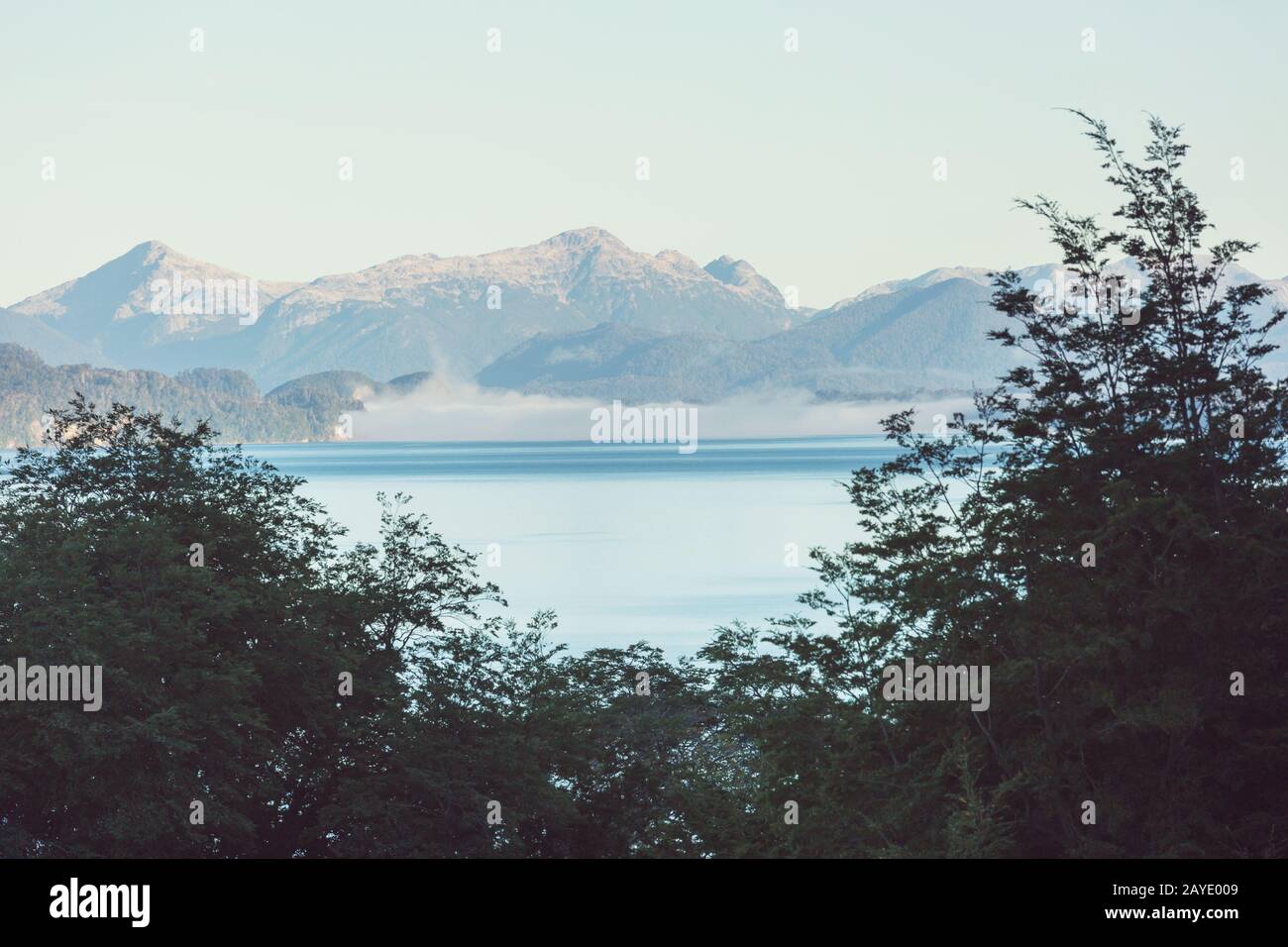 Lake in Patagonia Stock Photo - Alamy
