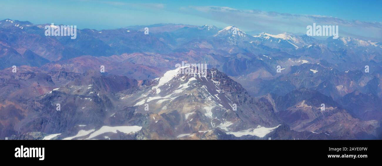 Andes chile argentina aconcagua hi-res stock photography and images - Alamy