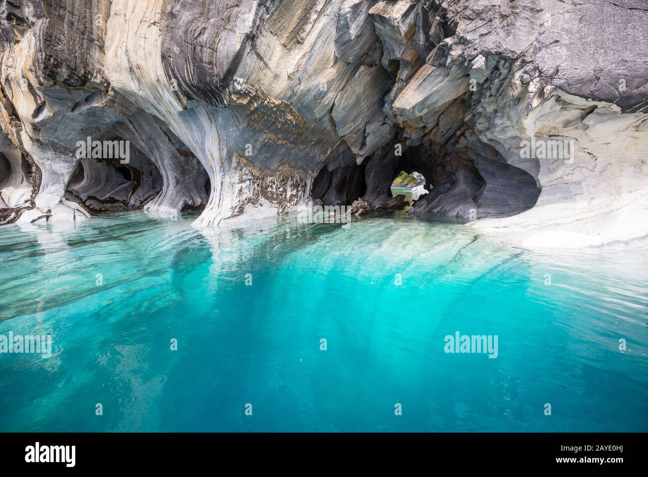 Marble caves kayak hi-res stock photography and images - Alamy