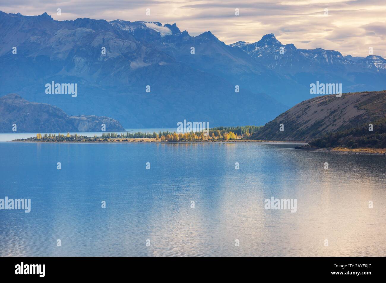 Lake in Patagonia Stock Photo - Alamy