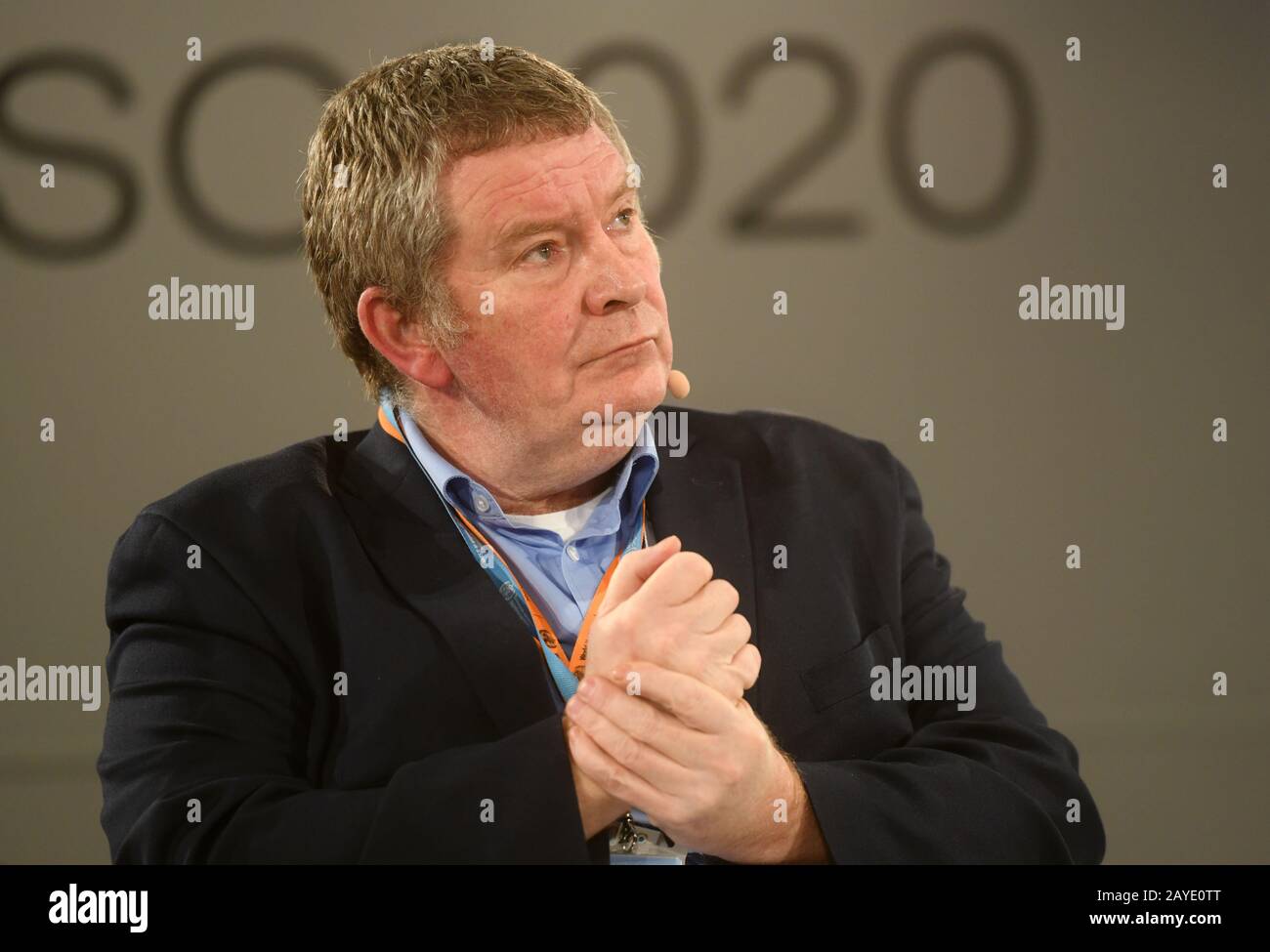 Munich, Germany. 15th Feb, 2020. Michael J. Ryan, Executive Director of ...