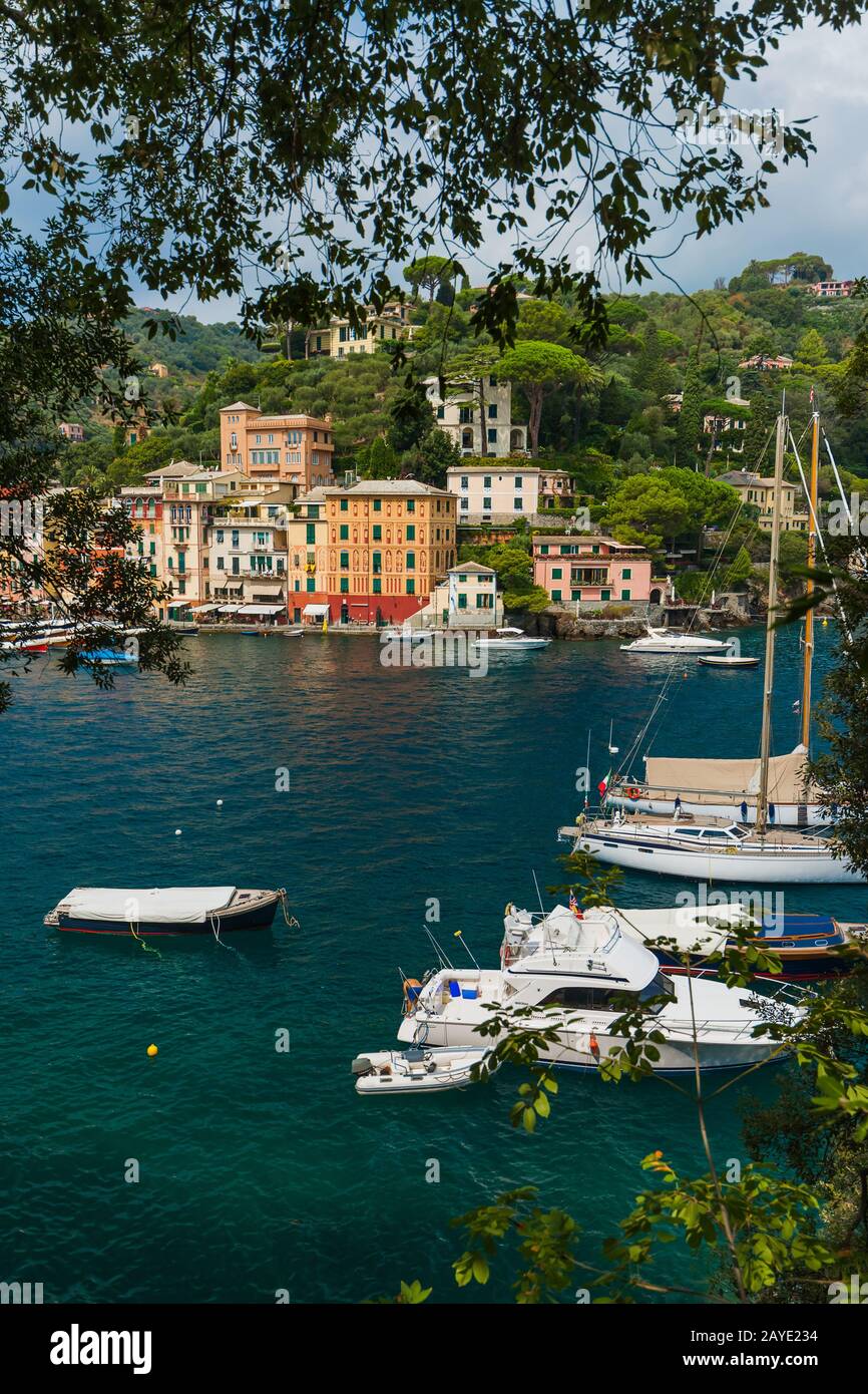Portofino luxury resort - Italy Stock Photo - Alamy