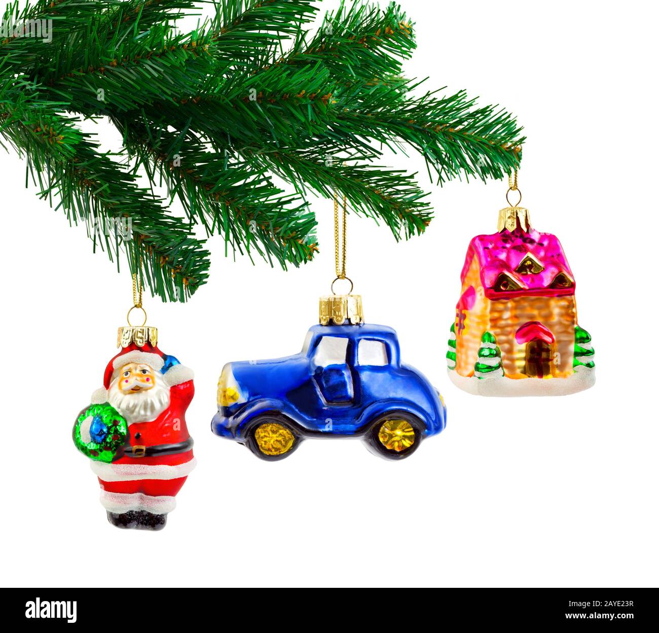 White car christmas tree Cut Out Stock Images & Pictures - Alamy