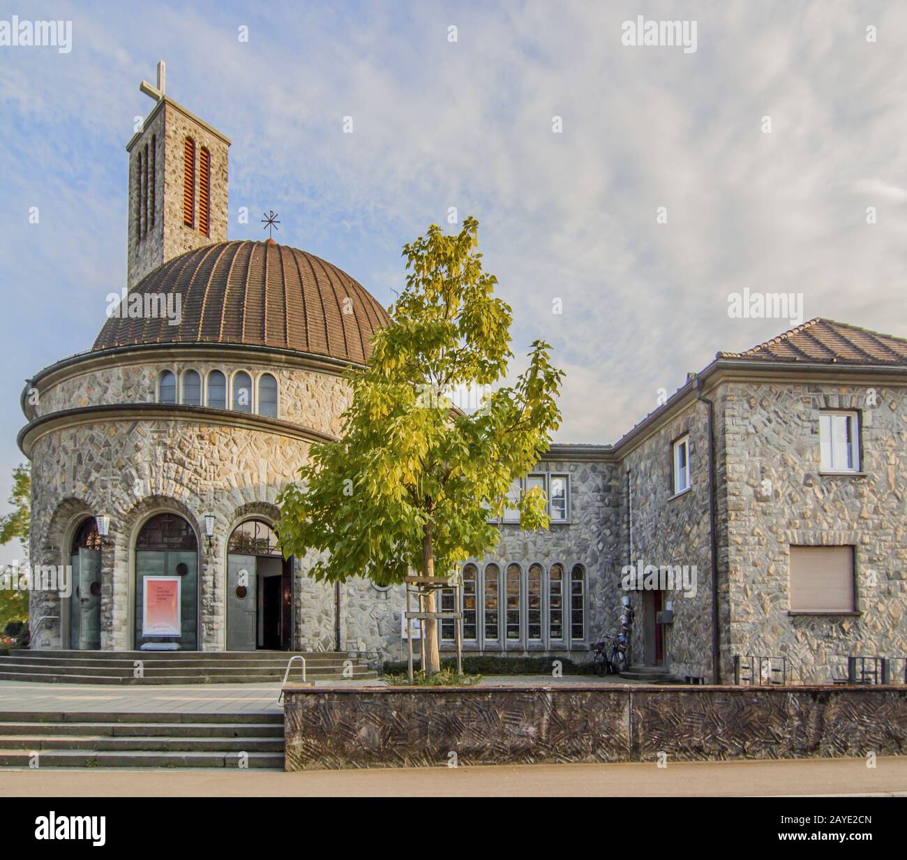 Theresienkirche Rheineck, Switzerland Stock Photo - Alamy