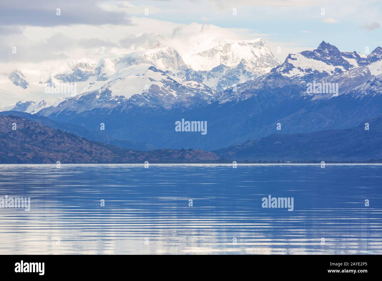 Lake in Patagonia Stock Photo - Alamy