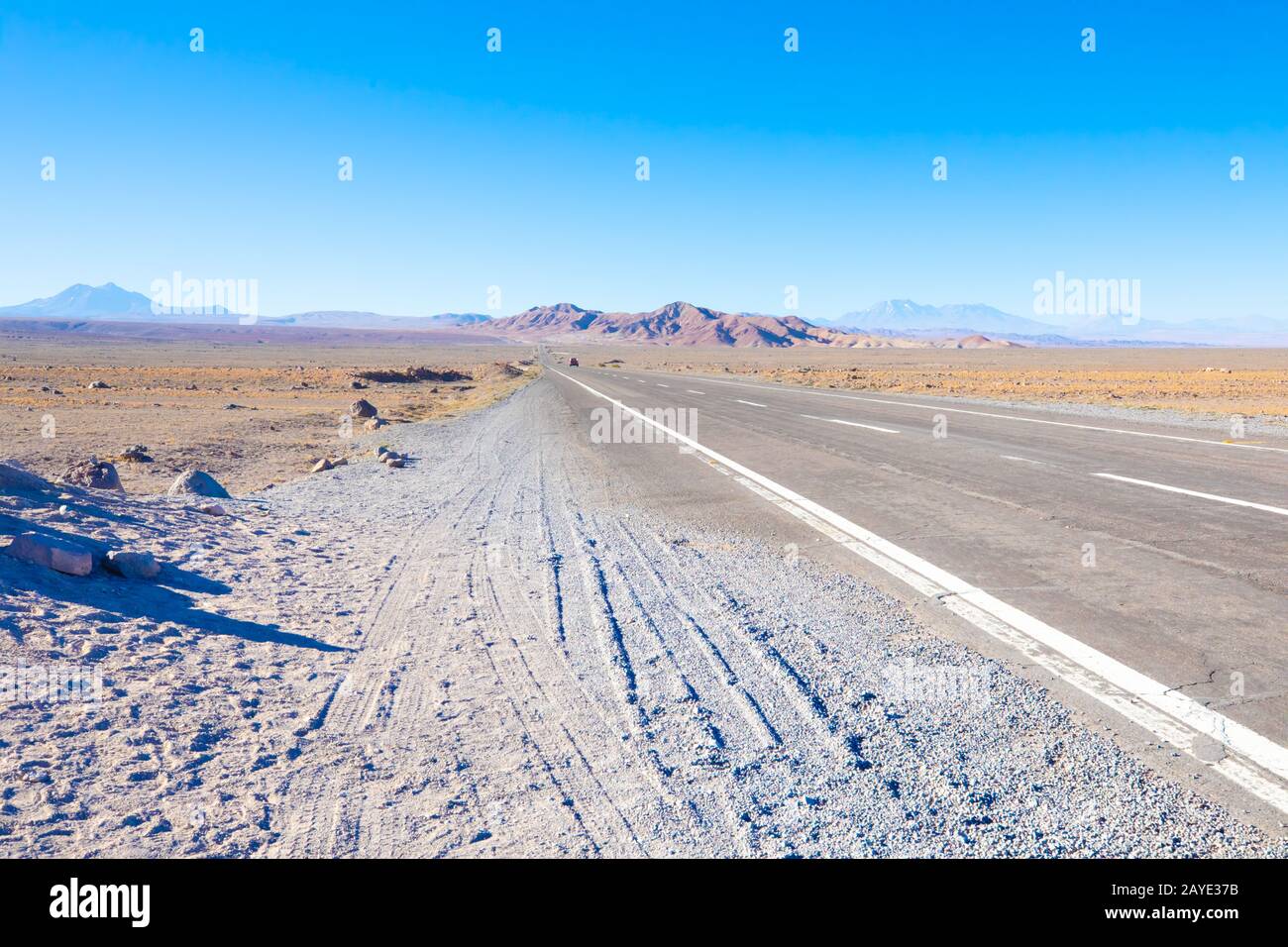 Chile Atacama desert highway 23 Stock Photo - Alamy