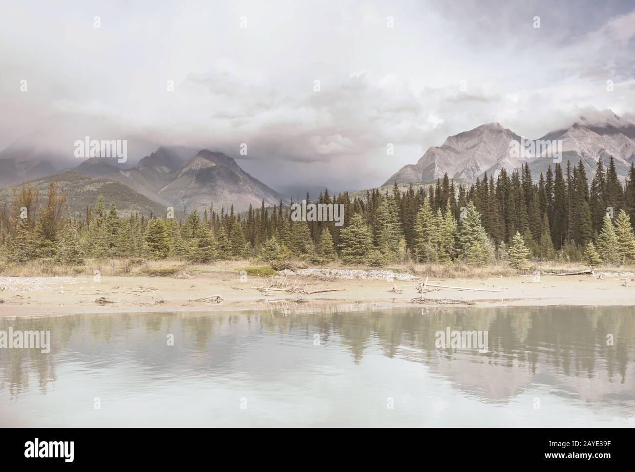 Mountains in Canada Stock Photo - Alamy