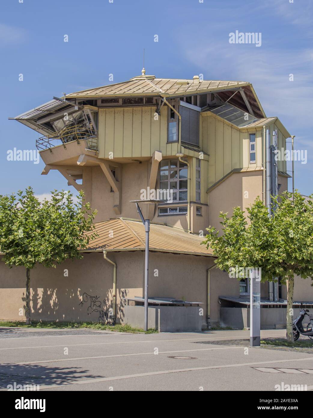 Signal tower building Constance Stock Photo - Alamy