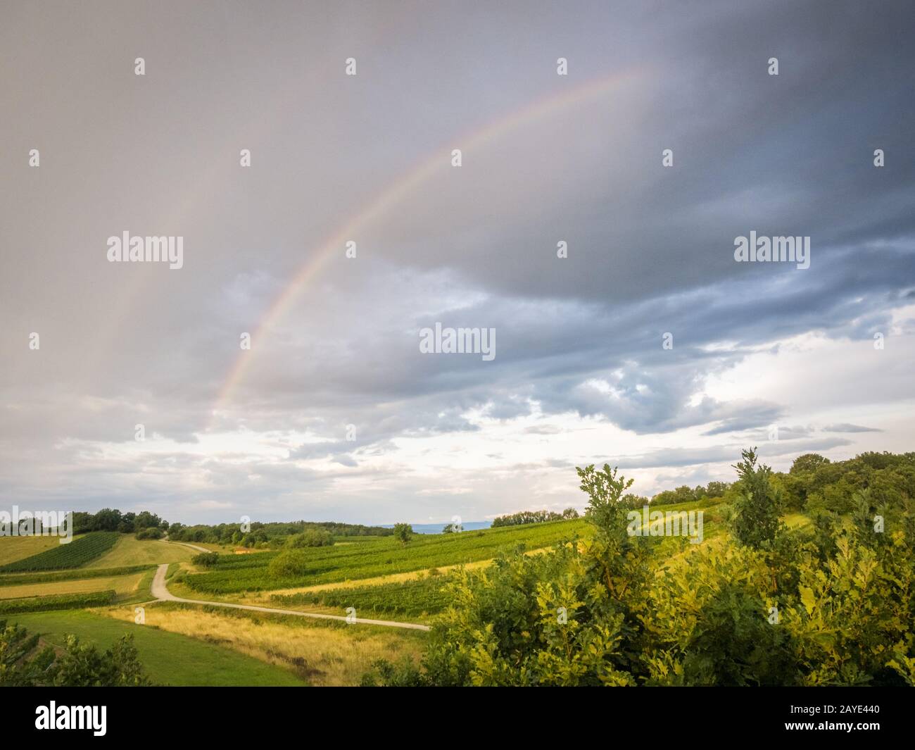 Rainbow hill hi-res stock photography and images - Alamy