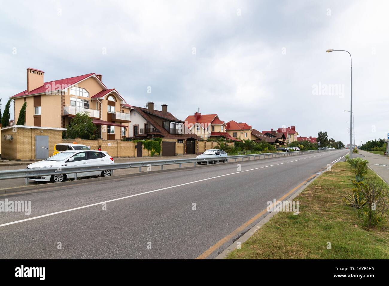 The Adler cityscape in the Sochi, Russia Stock Photo - Alamy
