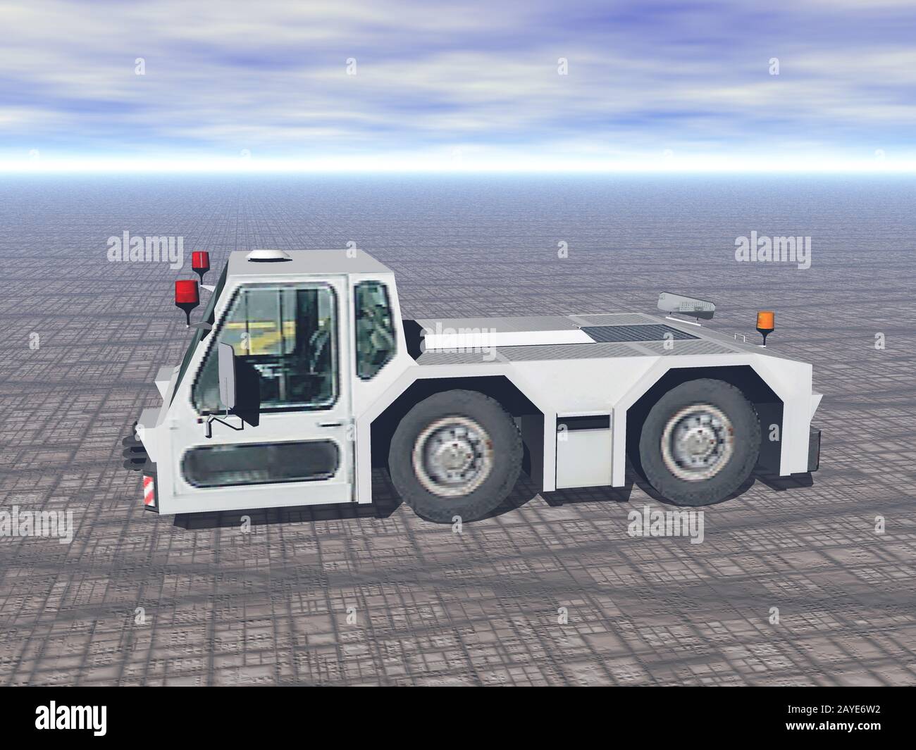 Aircraft tractor hi-res stock photography and images - Alamy