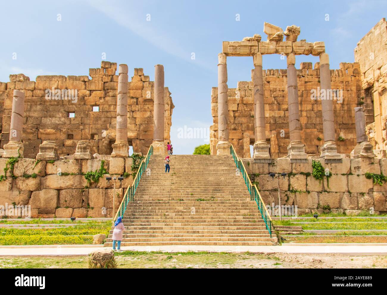 Place of two of the largest and grandest Roman temple ruins, the Unesco ...