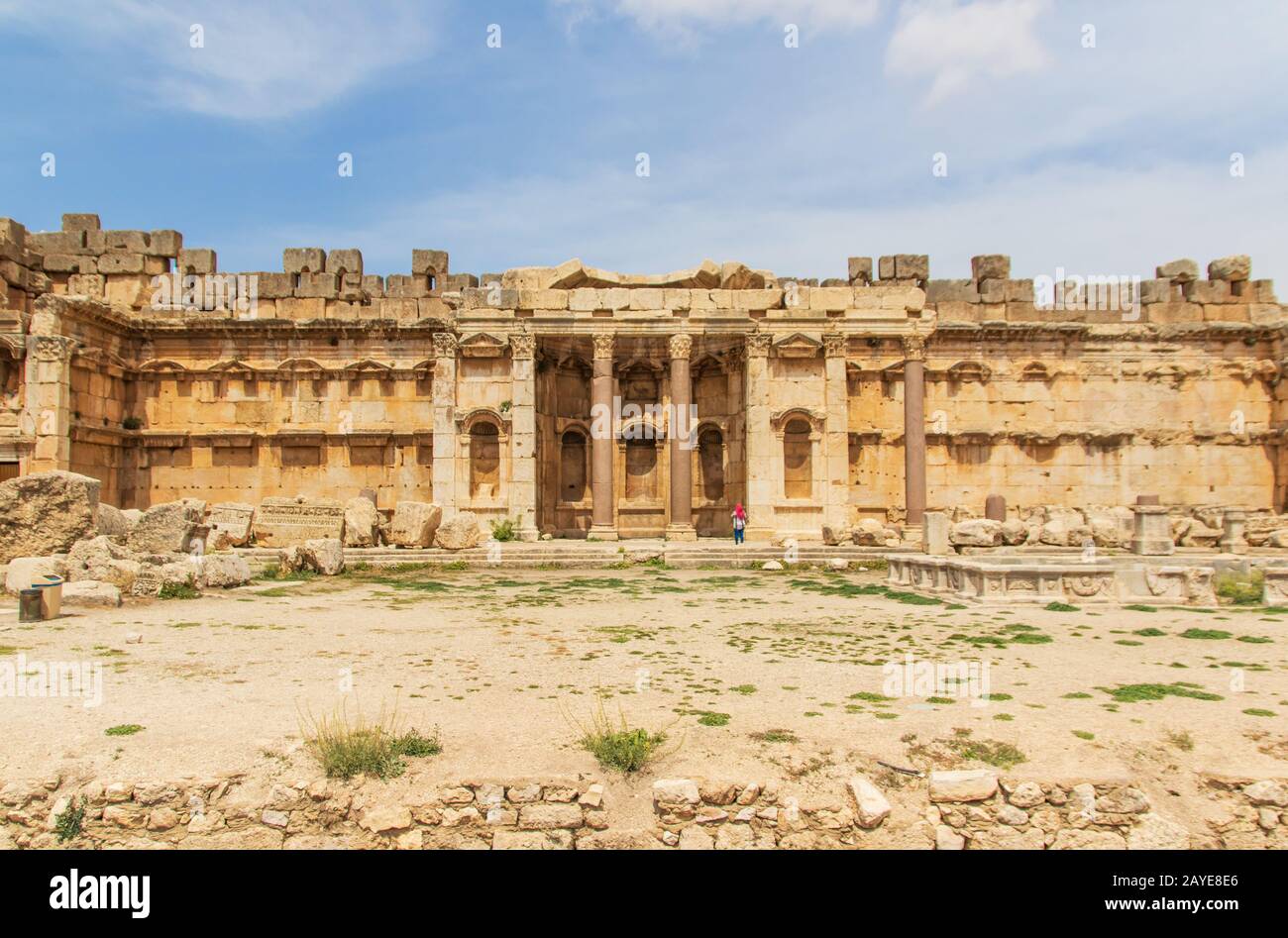 Place of two of the largest and grandest Roman temple ruins, the Unesco ...