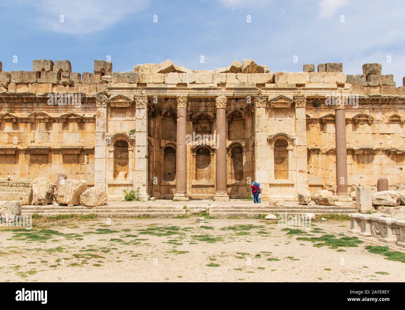 Place of two of the largest and grandest Roman temple ruins, the Unesco ...