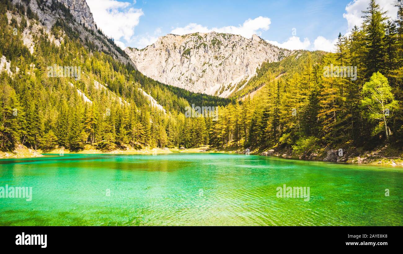 Gruner see austria hi-res stock photography and images - Alamy