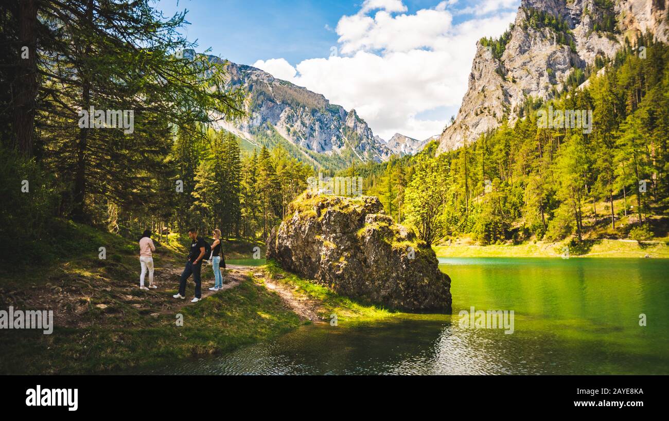 Gruner see austria hi-res stock photography and images - Alamy
