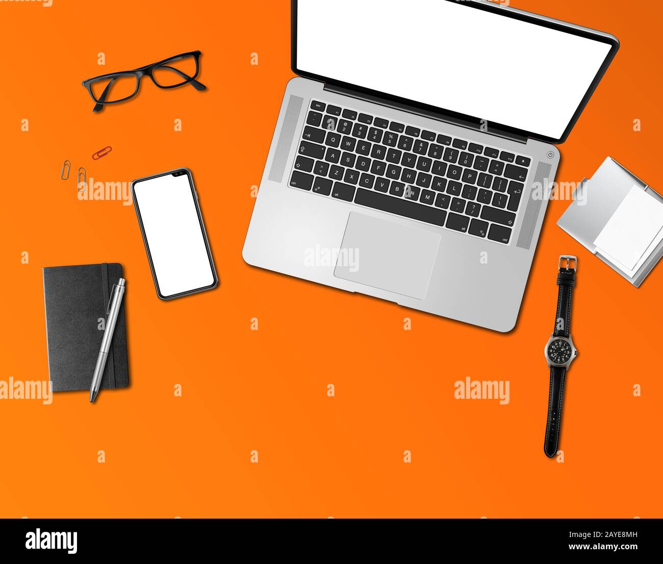 Orange desk hi-res stock photography and images - Alamy