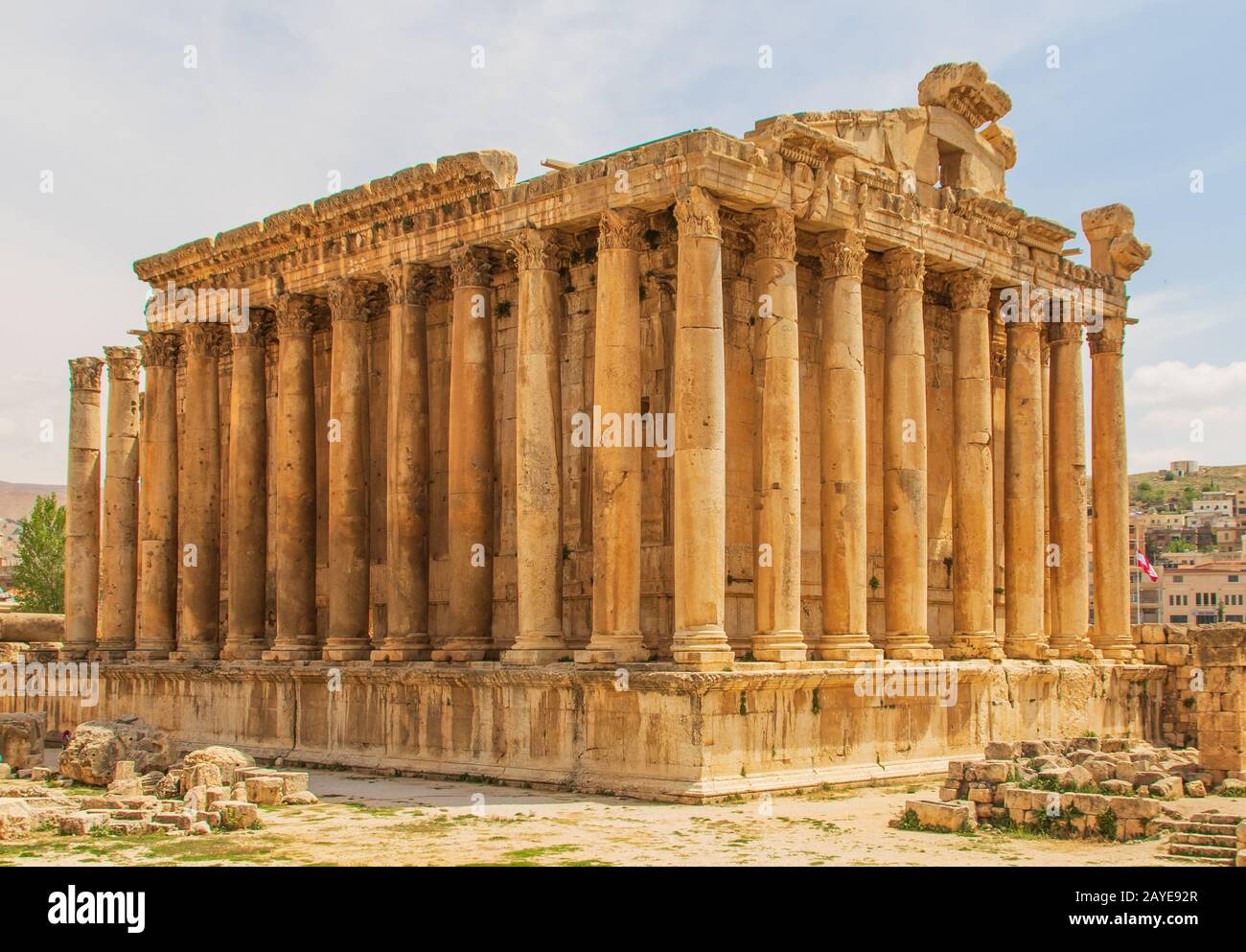 Place of two of the largest Roman temple ruins, the Unesco World ...