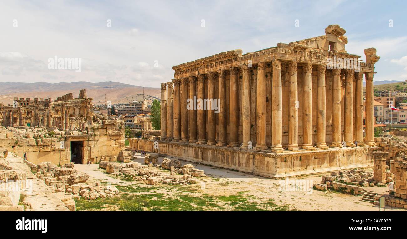 Place of two of the largest Roman temple ruins, the Unesco World ...