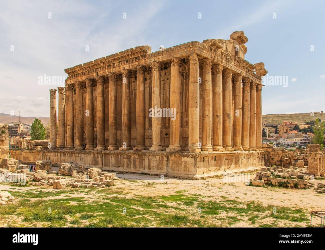 Place of two of the largest Roman temple ruins, the Unesco World ...