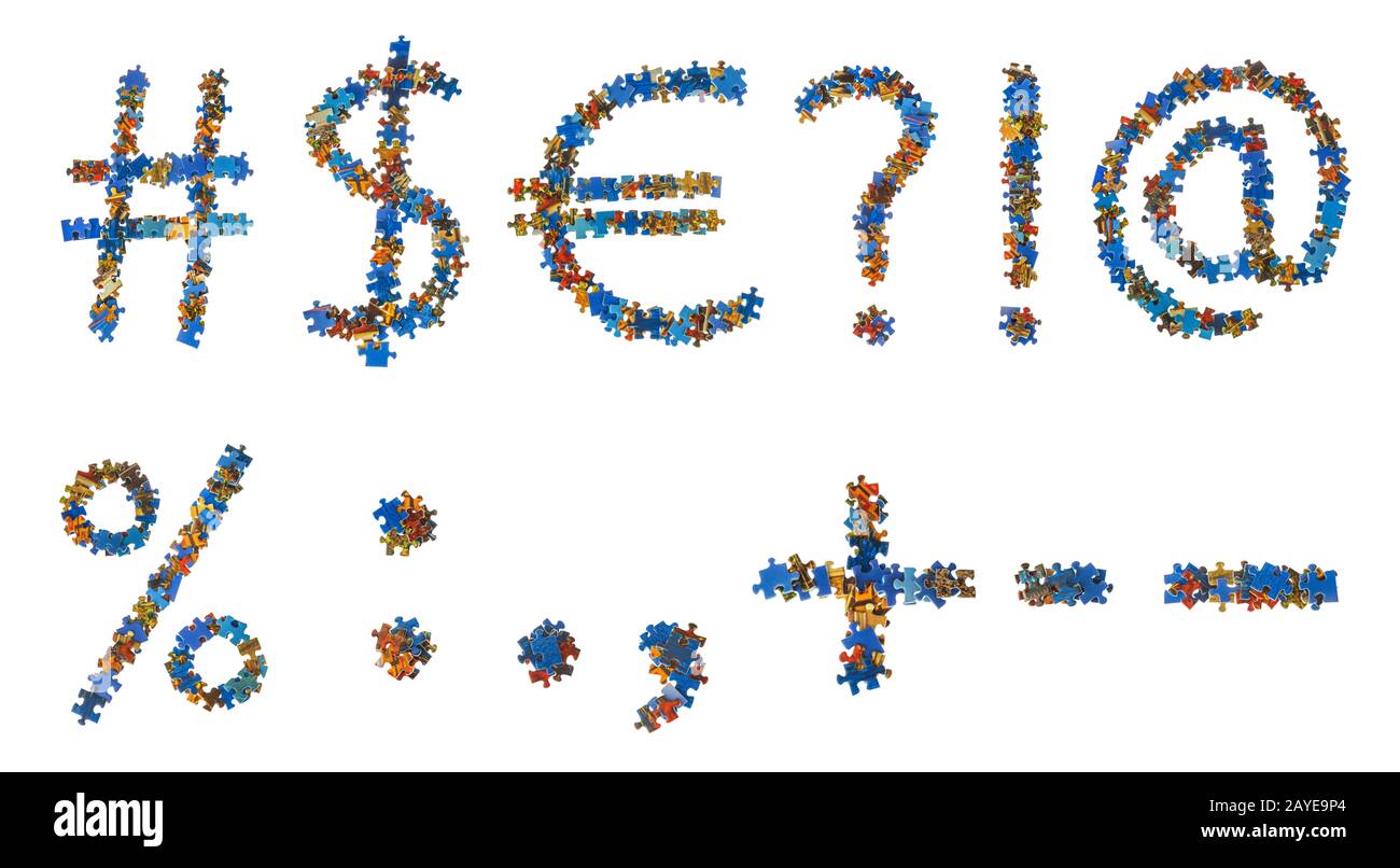 Symbols concept Cut Out Stock Images & Pictures - Alamy