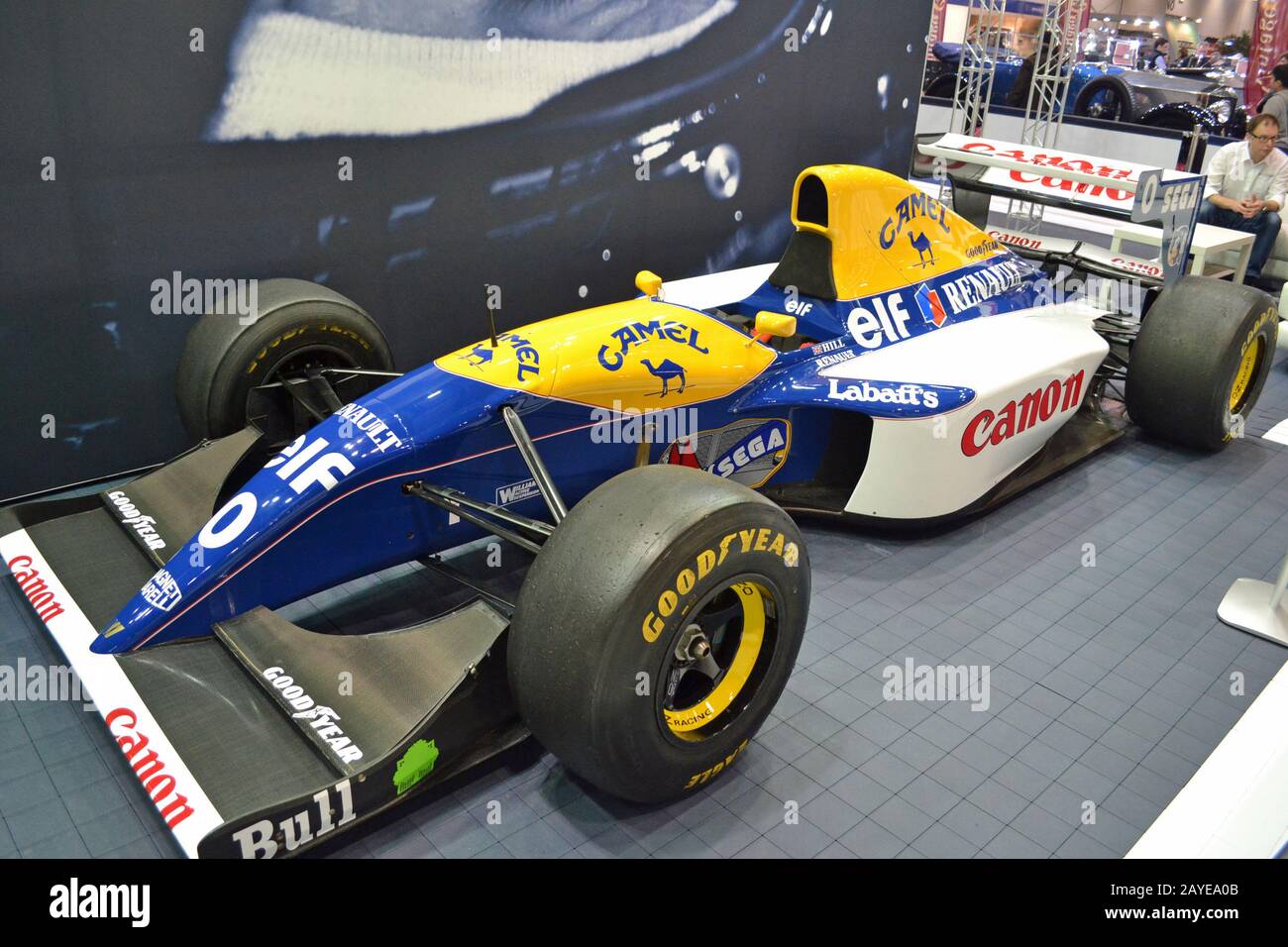 Racing car at the London Classic Car Show, England, UK Stock Photo - Alamy