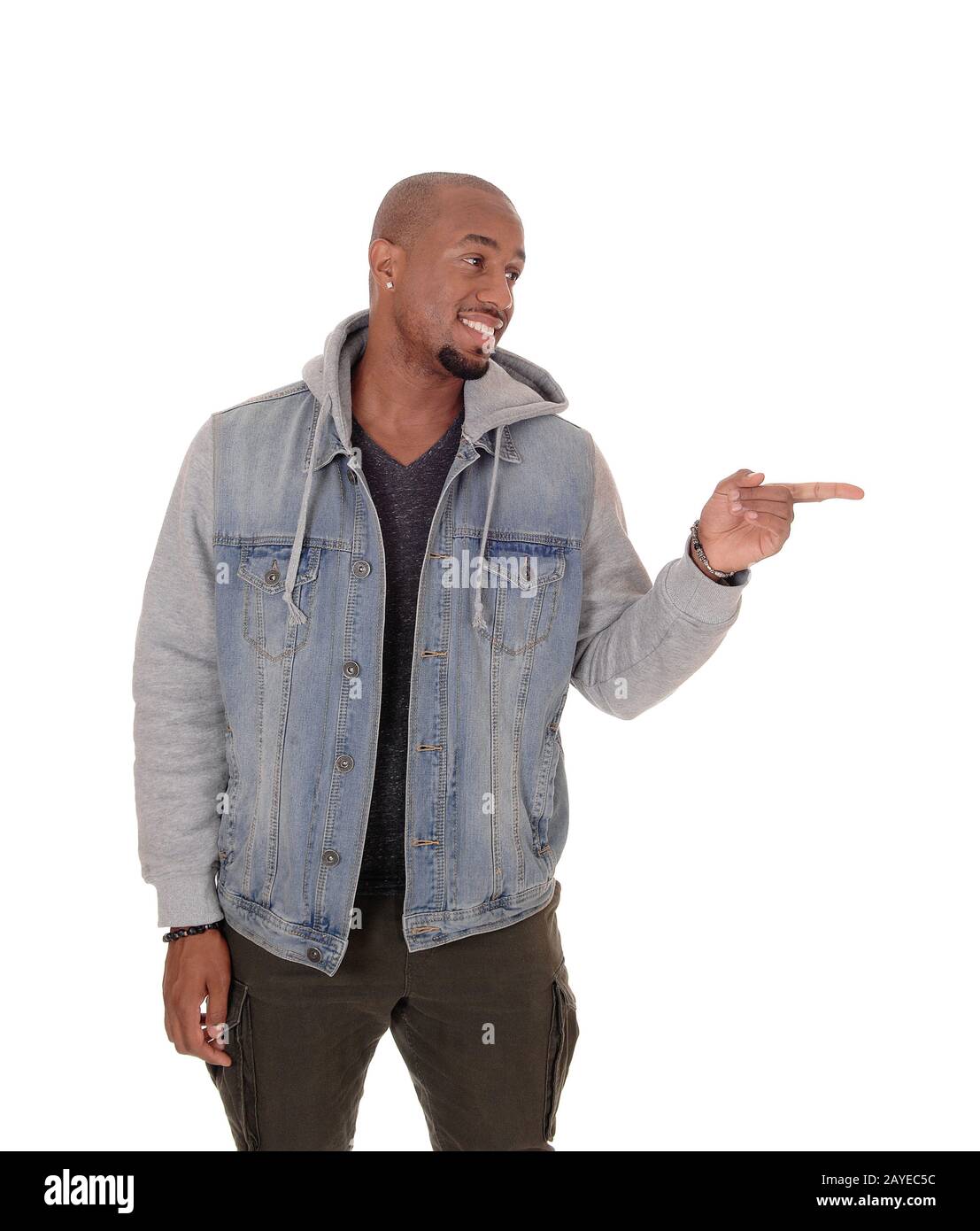 Smiling african man full body hi-res stock photography and images - Alamy