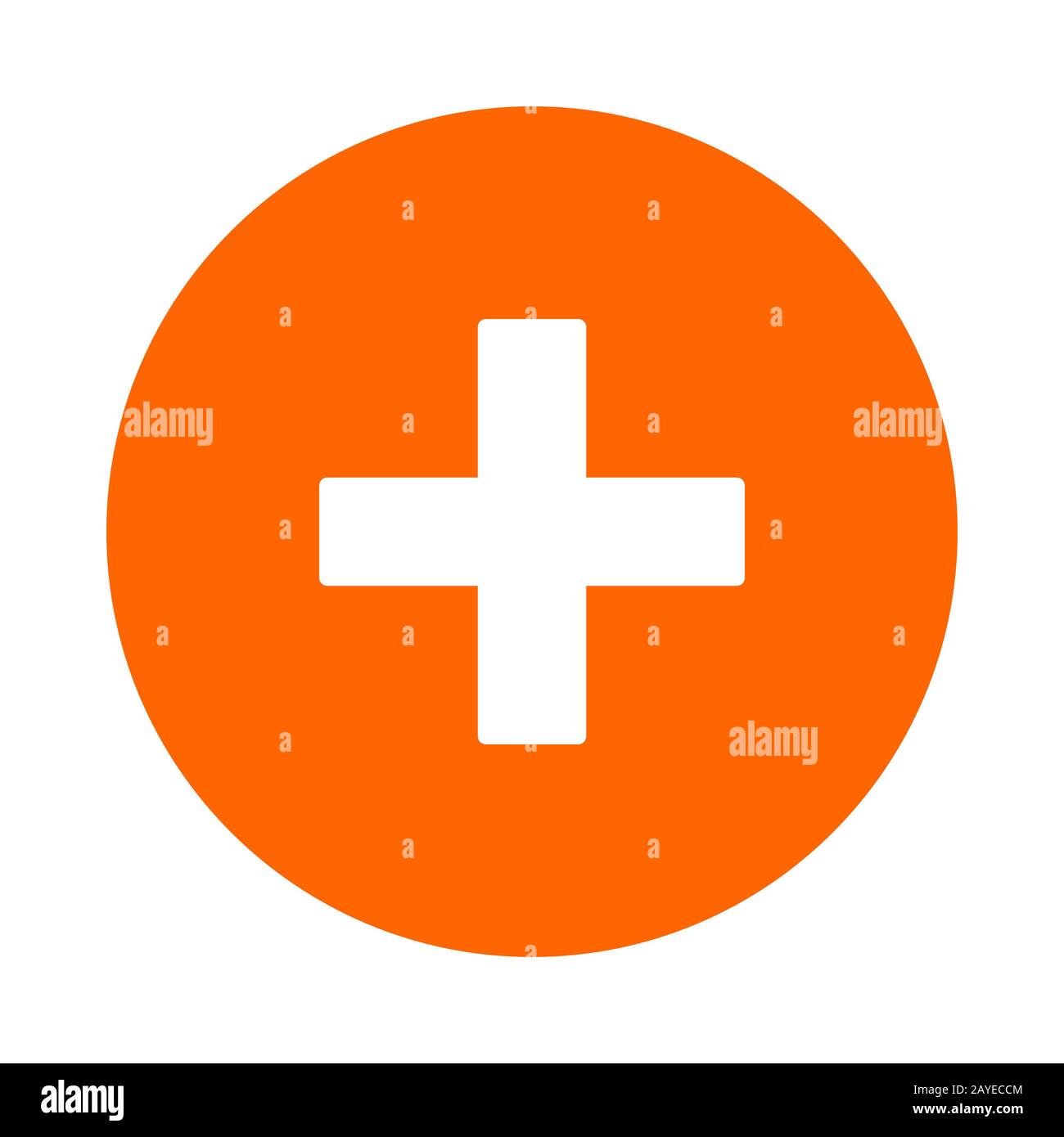 Plus and circle Stock Photo - Alamy