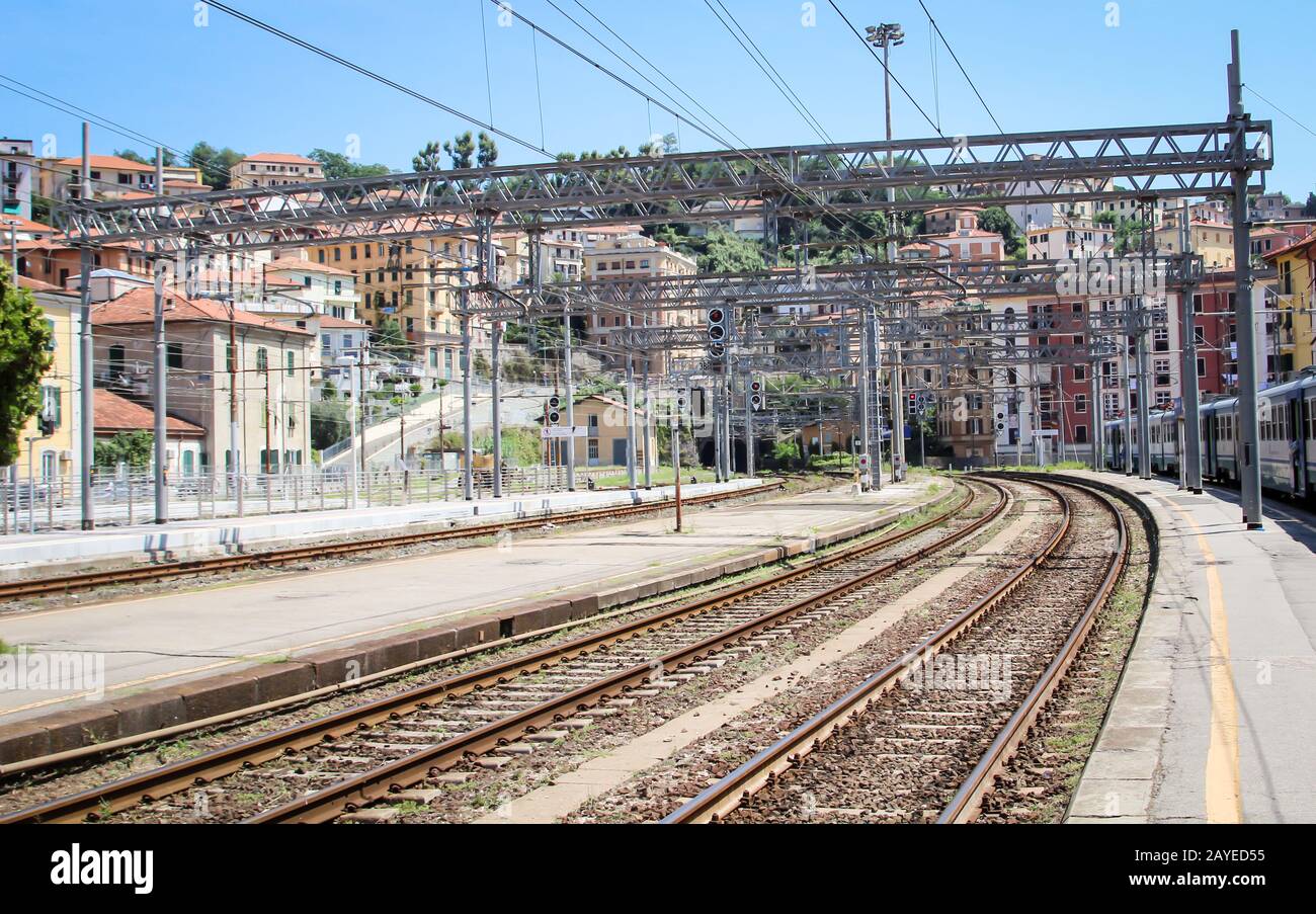 Urban railroad line hi-res stock photography and images - Alamy