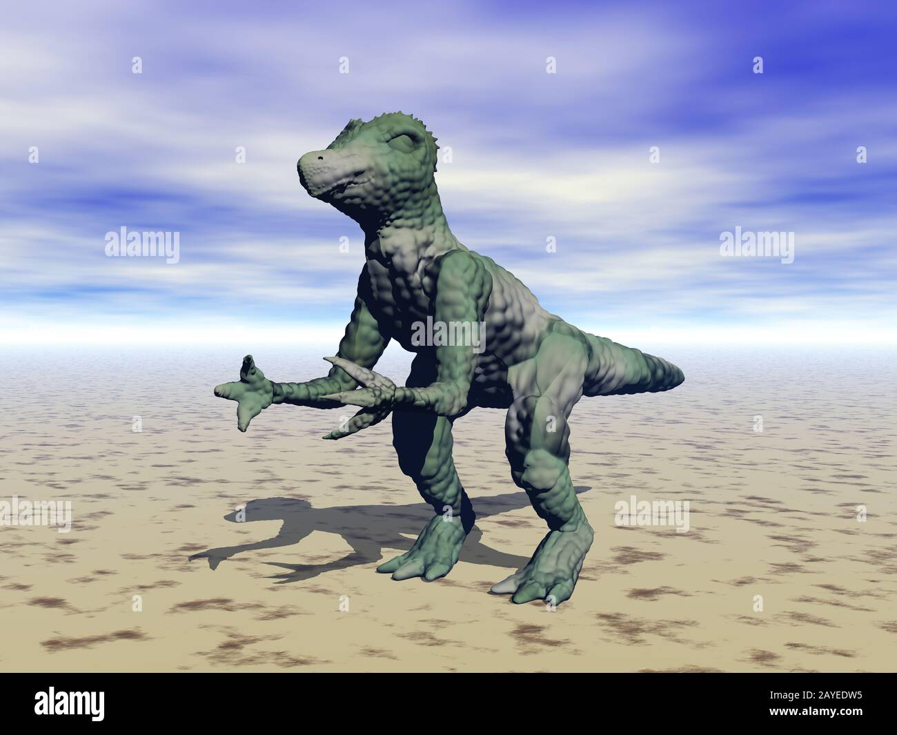 Monster with scales Stock Photo - Alamy