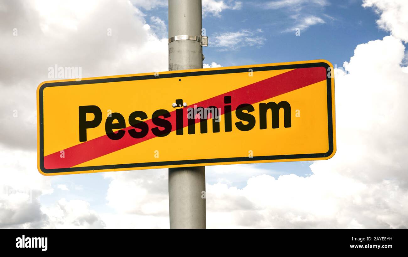 Pessimism versus optimism hi-res stock photography and images - Alamy