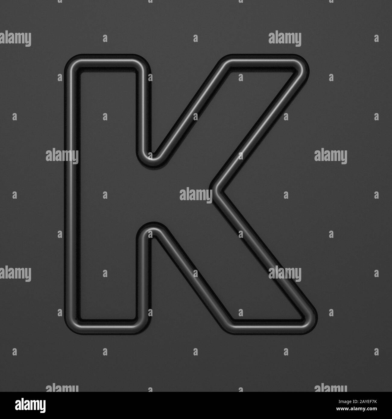 K fonts Black and White Stock Photos & Images - Alamy