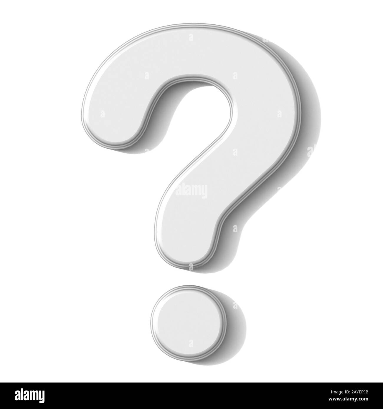 White question mark 3D Stock Photo - Alamy White question mark 3D Stock Photo - Alamy