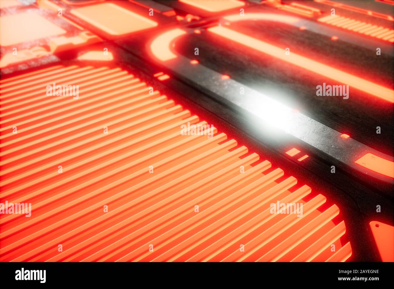 Sci Fi Metal Background Stock Photo - Alamy