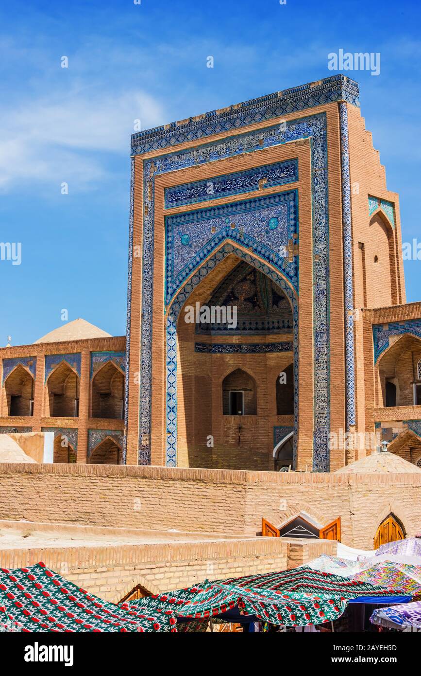 Historic architecture of Itchan Kala Stock Photo - Alamy