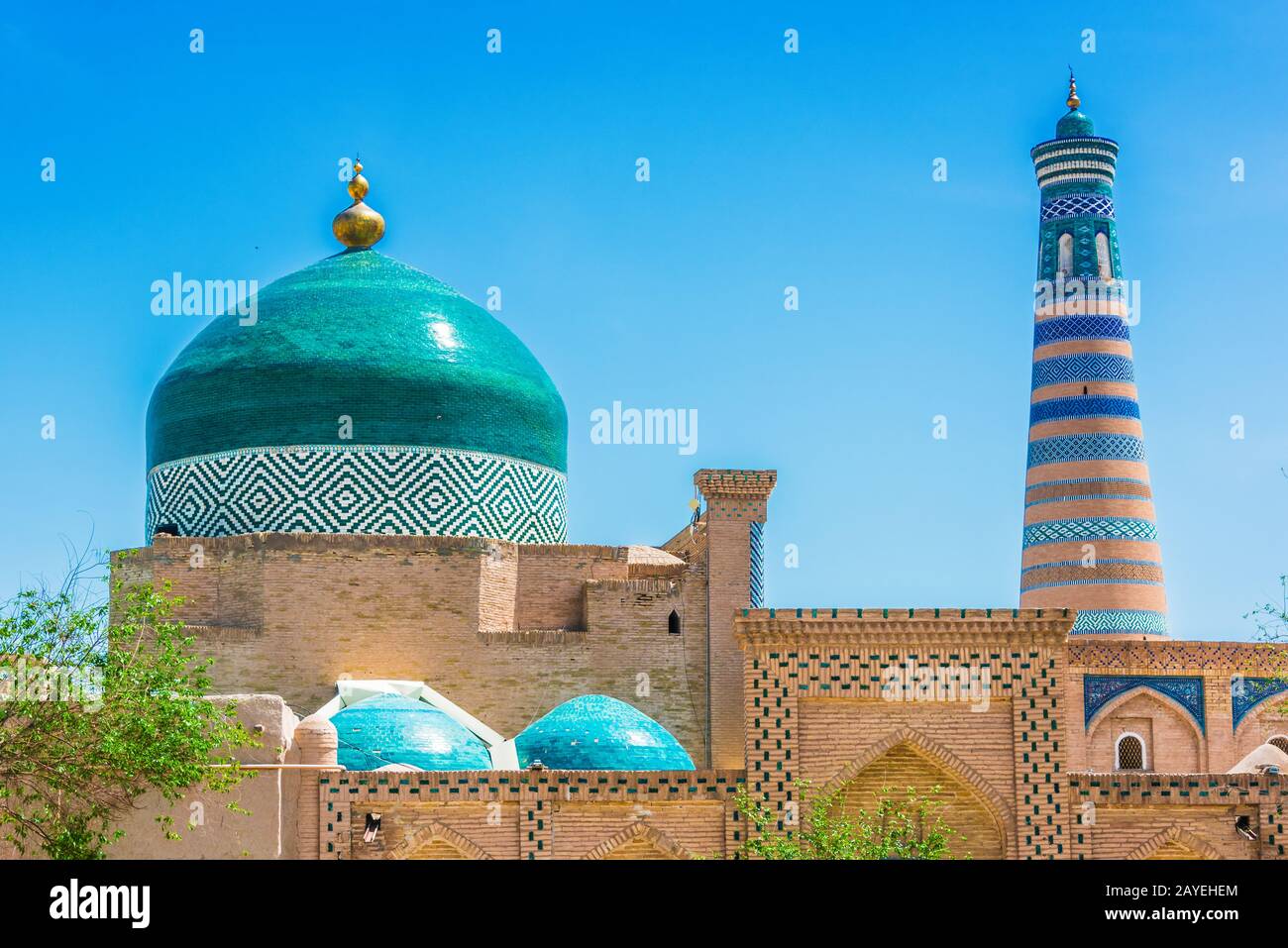Historic architecture of Itchan Kala Stock Photo - Alamy