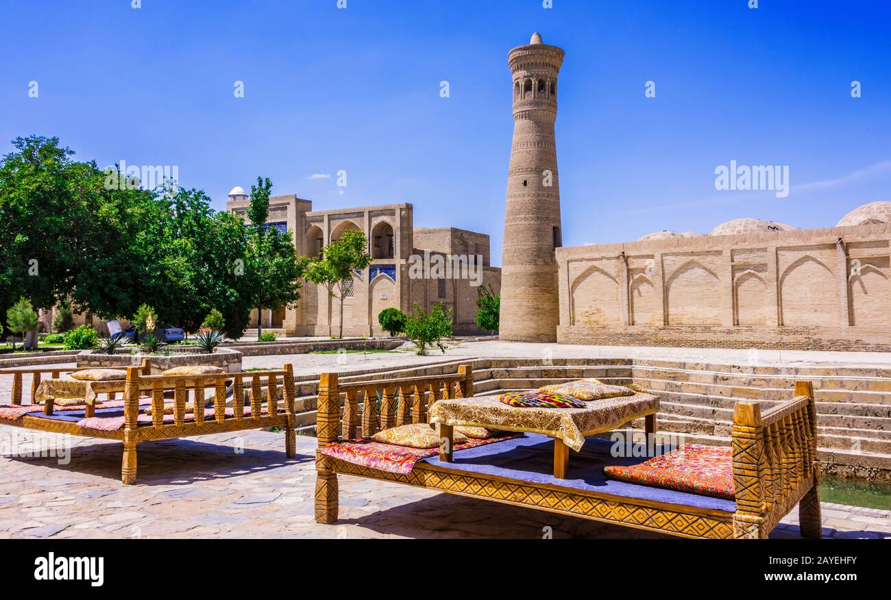 Architecture of Historic Centre of Bukhara Stock Photo - Alamy