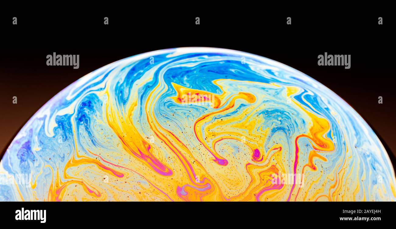 Interference color light pattern hi-res stock photography and images ...