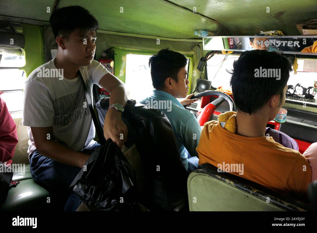 Manila Philippines Jeepney Transportation High Resolution Stock ...