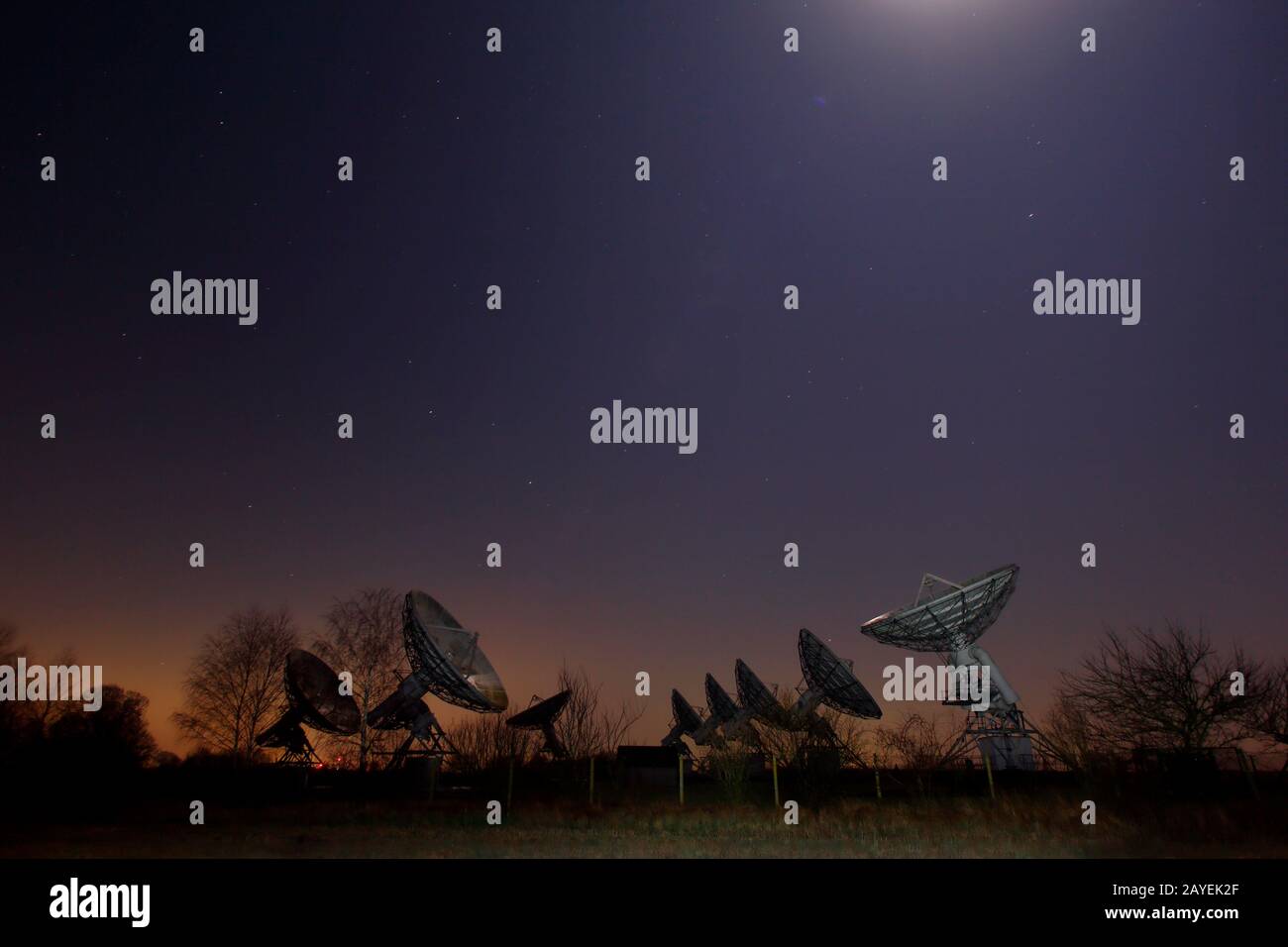 Arcminute Microkelvin Imager (AMI) Large array antennae. A cosmic ...