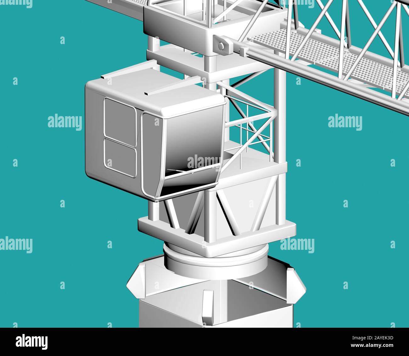 Outrigger Of A Crane High Resolution Stock Photography and Images - Alamy