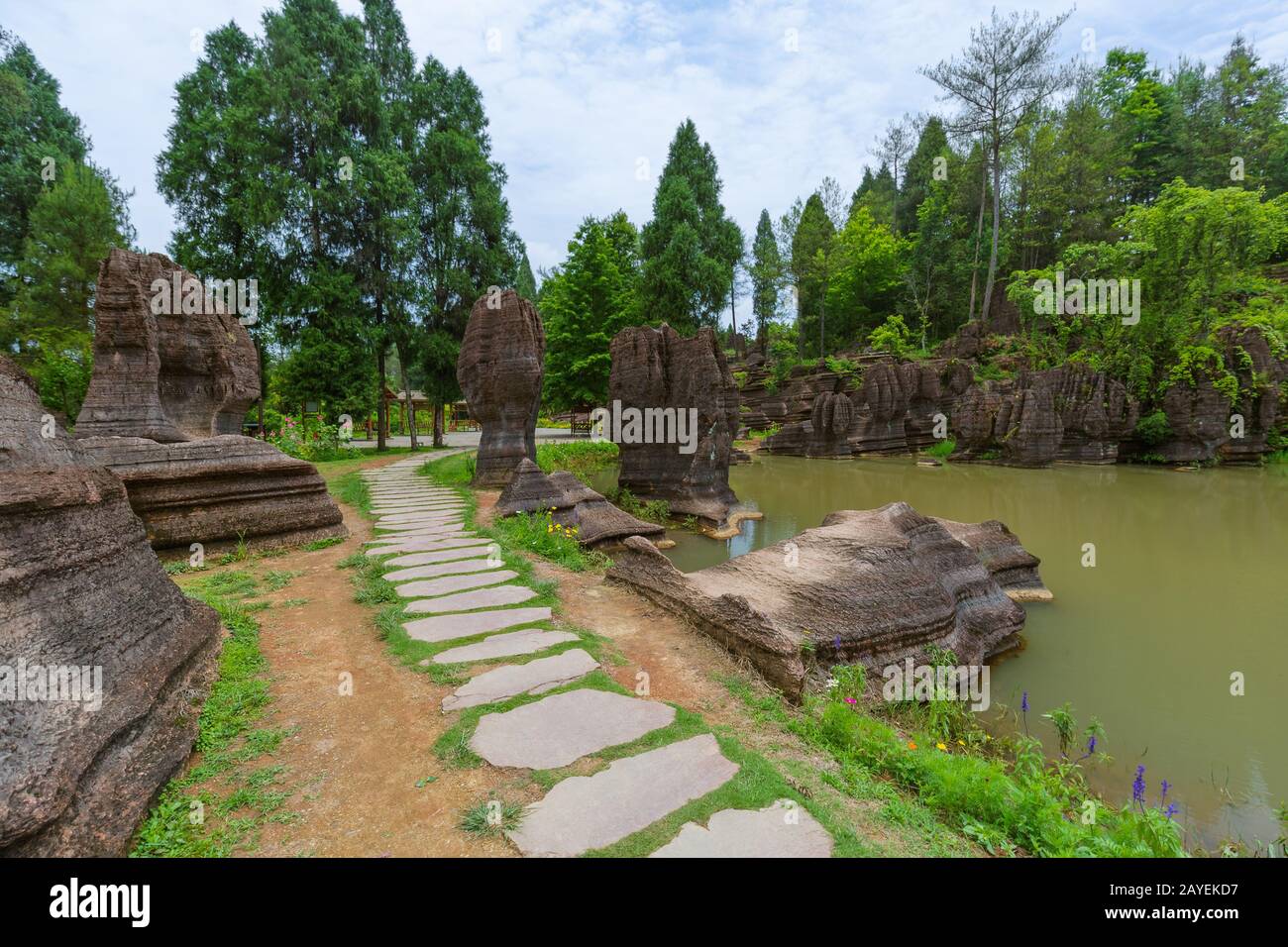 Hunan, china landscape hi-res stock photography and images - Alamy