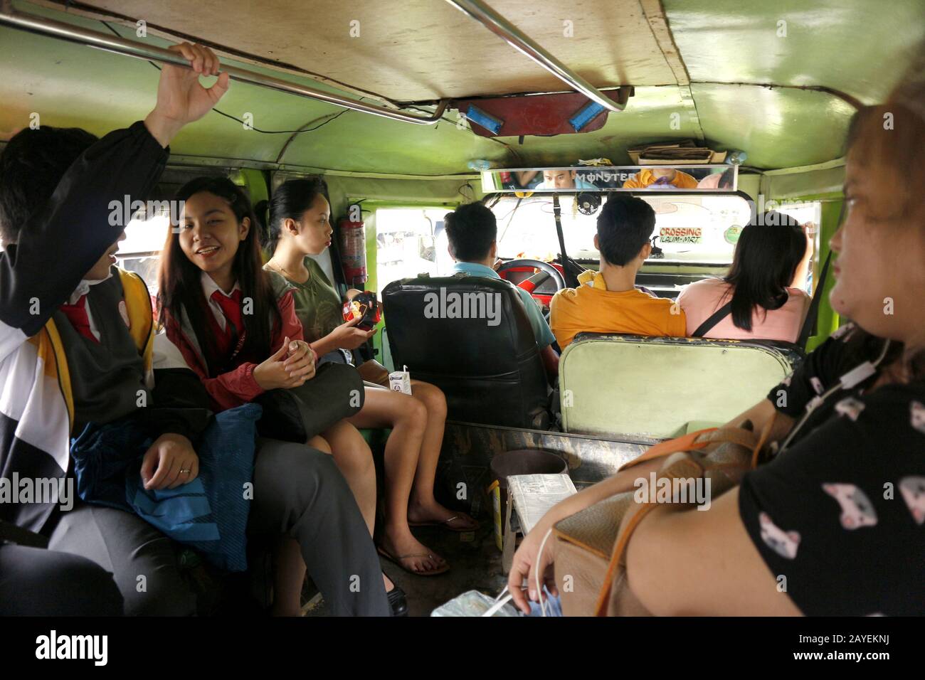Manila Philippines Jeepney Transportation High Resolution Stock ...