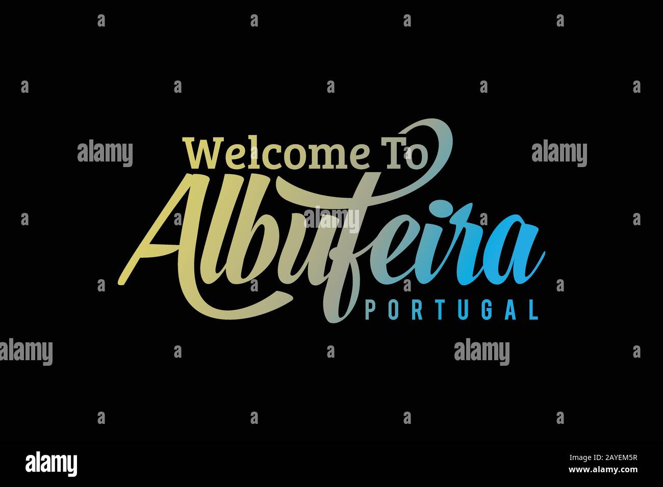 Albufeira portugal Stock Vector Images - Alamy