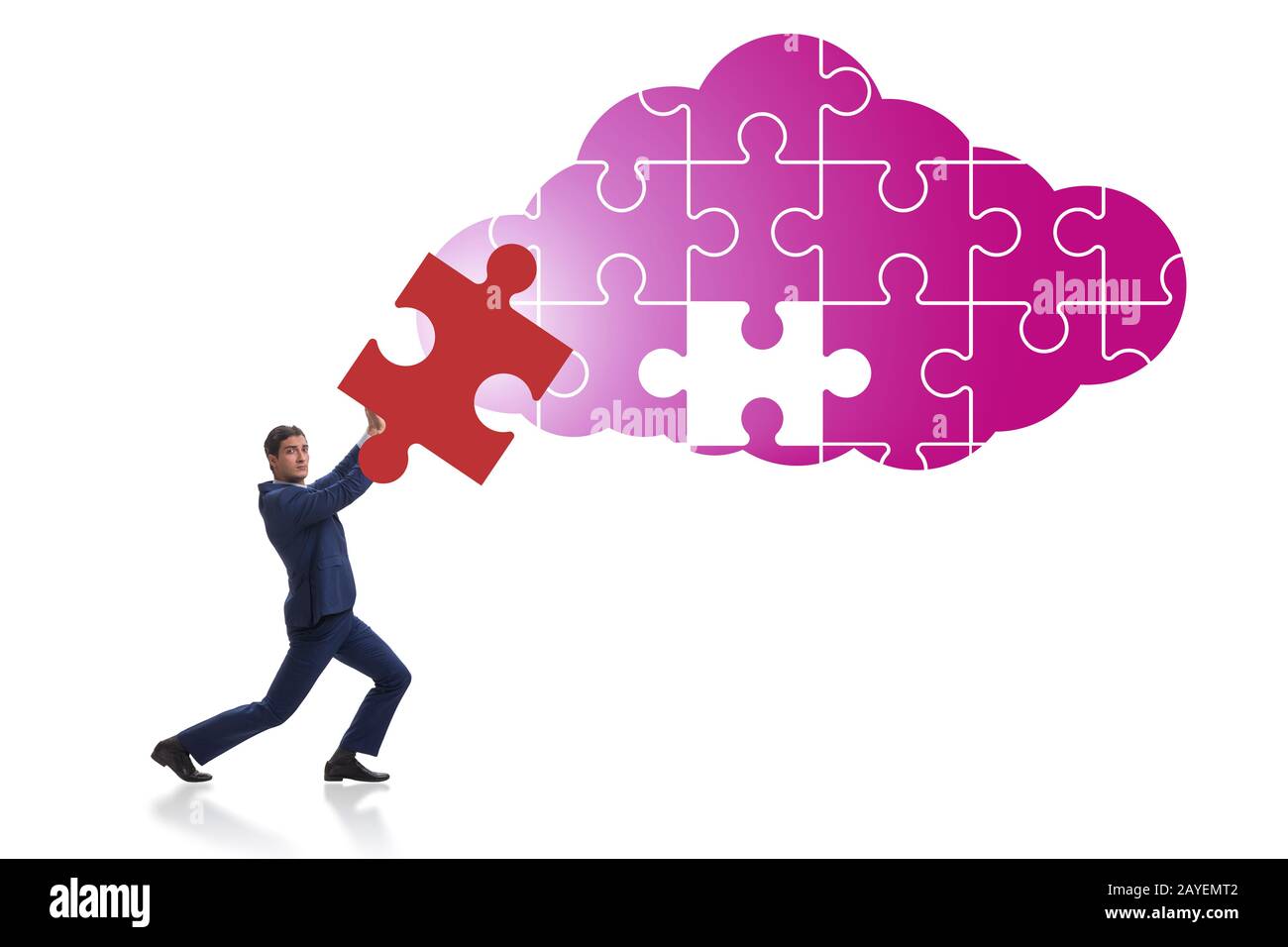 Cloud computing mining server Cut Out Stock Images & Pictures - Alamy